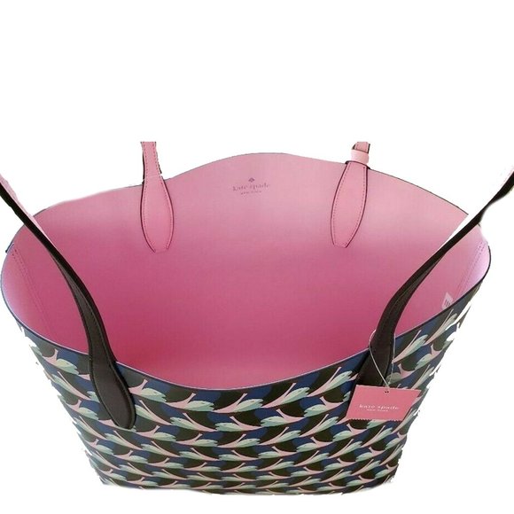 kate spade | Bags | Kate Spade Reversible W Large Arch Love Birds ...